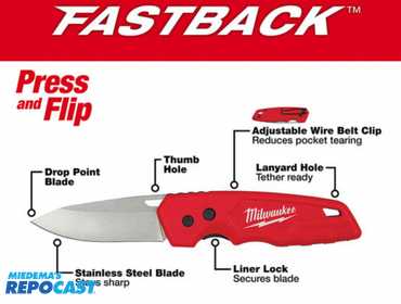 Repocast.com® | New Milwaukee FASTBACK 48-22-1520...