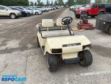 Repocast.com® | 1990 Club car Ts tan Golf Cart