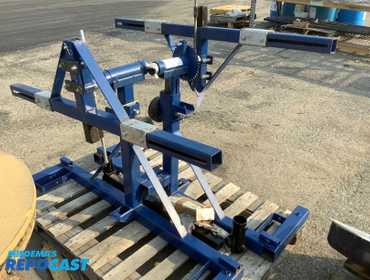 Repocast.com® | Whirly jig for body work to flip cars...