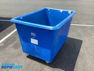 Repocast.com® | (1) Large ULine poly cart on wheels,...