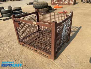 Repocast.com® | Steel Forkable Crate, approx. 54”x44...