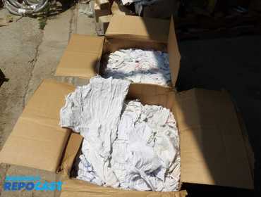 Repocast.com® | Lot of (5)lbs of shop rags, reclaimed...