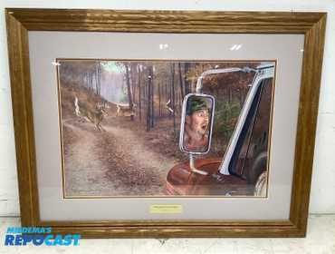 Repocast.com® | Phantom of Smoky Ridge” framed art...