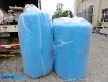 Repocast.com® | Lot of (2) air filter roll, 48" width...