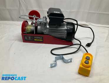 Repocast.com® | New VEVOR PA600 Electric Cable Hoist...