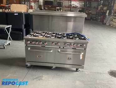 Repocast.com® | CPG 60” gas range with oven