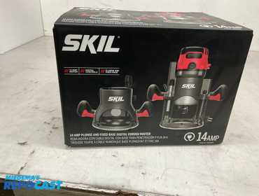 Repocast.com® | Lot of (1) SKIL 14 Amp Plunge and...