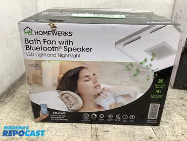 Repocast.com® | Lot of (1) Homewerks Bath Fan with...