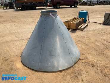 Repocast.com® | Bottom Cone off a Brock Feed Bin,...
