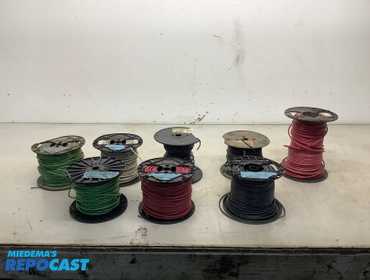 Repocast.com® | Lot of (8) Coils of Various Colored...