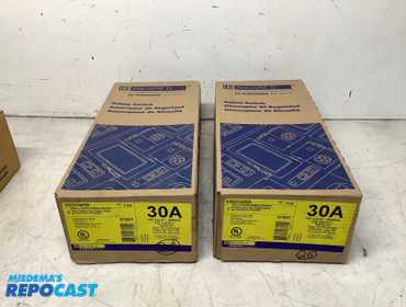 Repocast.com® | Lot of (2) Square D H221NRB F05 30A...