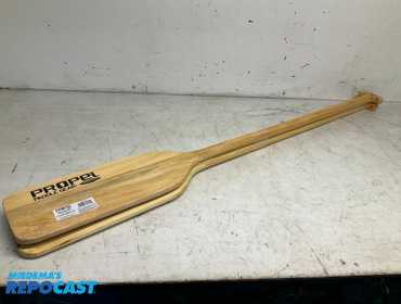 Repocast.com® | Lot of (2) Propel Wood 48" Canoe paddles