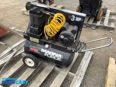 Repocast.com® | Sanborn Magna Force 3HP air compressor...