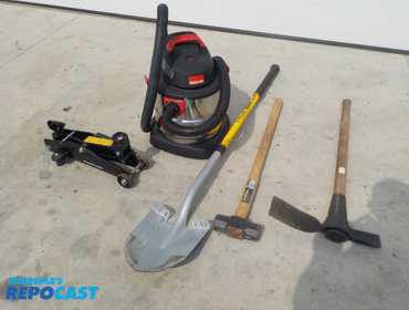 Repocast.com® | Lot of (5) shop items, 8lb sledge...
