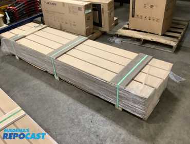 Repocast.com® | Lot of (60) Pieces of Wood Trim,...