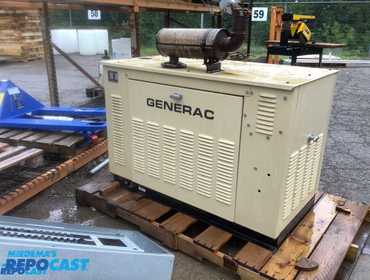 Repocast.com® | Lot of (1) Generac Generator Model...