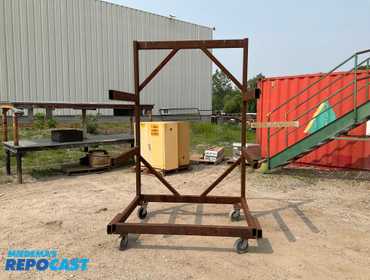 Repocast.com® | Metal Racking on Wheels 96” x 46” x 64”