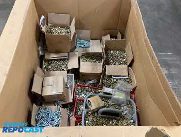 Repocast.com® | Cardboard Gaylord of assorted new nuts...