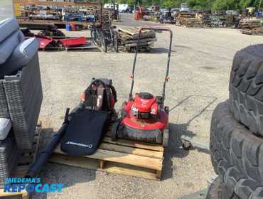 Repocast.com® | Lot of (1) Troy-Bilt TB110 21” push...