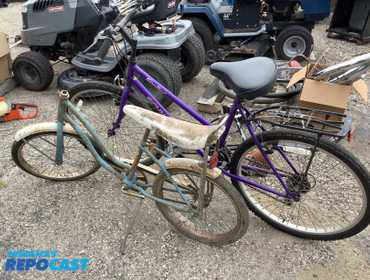 Repocast.com® | 2- bikes, 1 missing handle bars and...