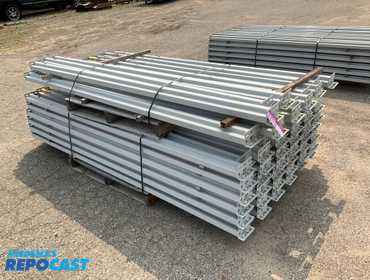 Repocast.com® | Lot of (66) Ridg-U-Rak 8’ Teardrop...