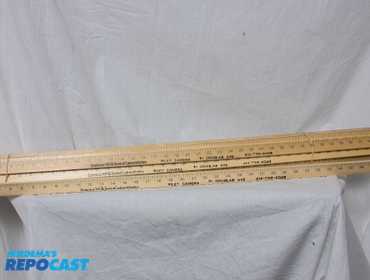 Repocast.com® | (20) wooden meter sticks, solid, 1/4"...