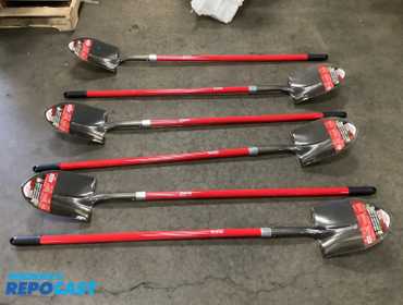 Repocast.com® | Lot of (6) Bond long handle red...