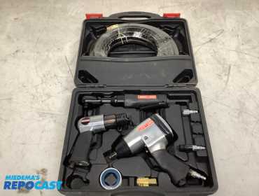 Repocast.com® | Lot of 1 Craftsman Pneumatic tool set,...