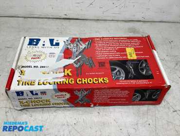 Repocast.com® | BAL 28012 X-Chock Tire Locking Chocks