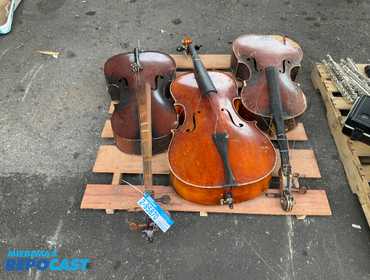 Repocast.com® | Lot of (3) Cellos With Damages