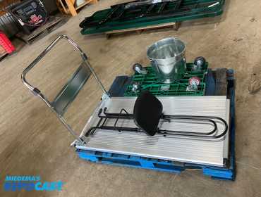 Repocast.com® | Aluminum low profile cart, no casters....