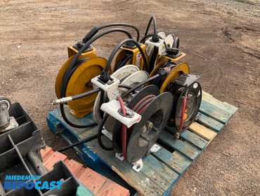 Repocast.com® | Lot of (2) Samson Oil Hose Reels, (3)...