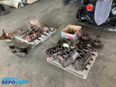 Repocast.com® | Lot of Ford Model T engine and drive...