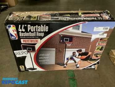 Repocast.com® | Lot of (1) NBA 44" Portable Basketball...