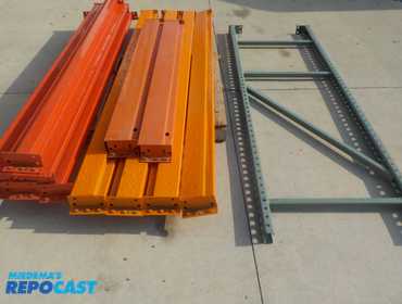Repocast.com® | Lot of new/old stock pallet racking,