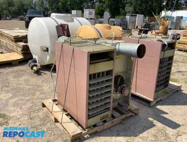 Repocast.com® | Lot of (2) Reznor F130 Industrial...