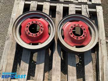 Repocast.com® | (1) pair of 16”x4” front tractor rims...