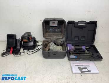 Repocast.com® | Lot of power tools and chargers,...