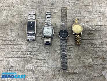 Repocast.com® | Lot of (4) watches, from brands Acuci,...