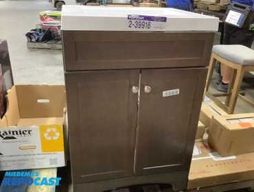 Repocast.com® | RSI Home Products Sink and Cabinets 3’...