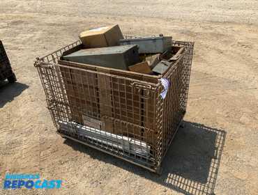 Repocast.com® | Metal Wire Forkable Crate with...