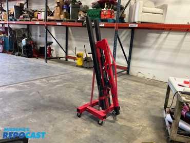 Repocast.com® | 1- ATD 2 Ton Foldable Engine Crane