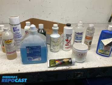Repocast.com® | Lot of various cleaners including...