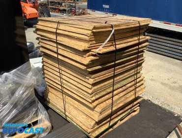 Repocast.com® | Skid lot of Particle Board 46” x 42” x...