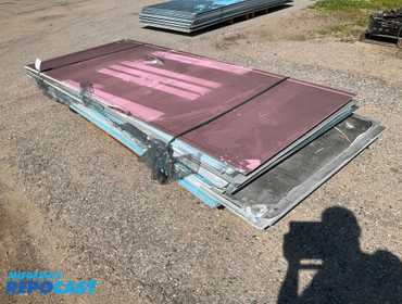 Repocast.com® | Skid of semi trailer exterior panels...