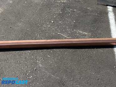 Repocast.com® | 10 Ft long Solid Copper gutter down...
