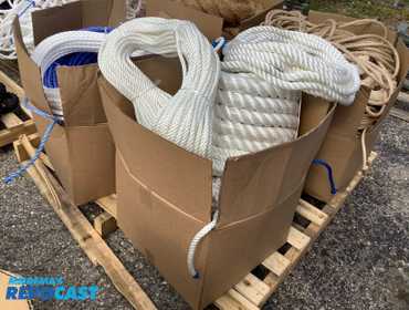 Repocast.com® | Box of Assorted Nylon and Poly Ropes;...