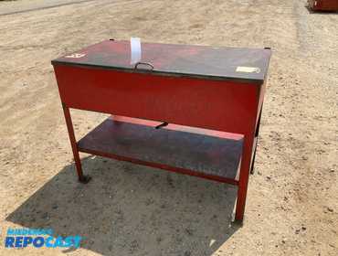 Repocast.com® | Industrial parts washer tank with lid,...