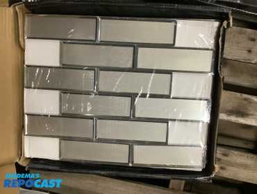 Repocast.com® | Champagne Bevel Subway Tiles, 10 in...