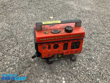 Repocast.com® | Lot of (1) Kawasaki Generator KG550B,...